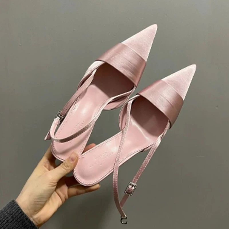 Pointed-Toe-Women-Sandals-Fashion-High-Heels-Shoes-Summer-New-2024-Sexy ...