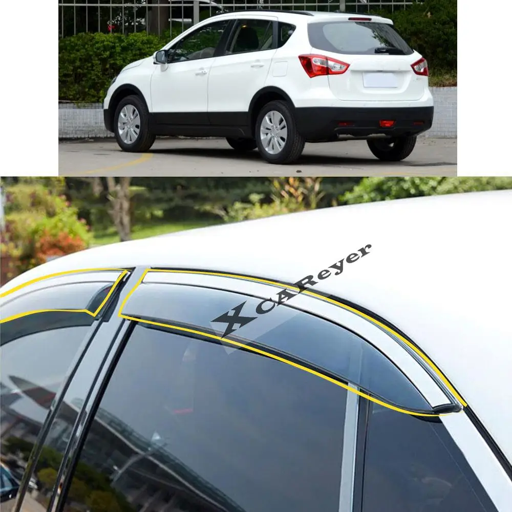 For-SUZUKI-S-cross-Scross-SX4-2014-2015-2016-2017-Car-Body-Styling ...