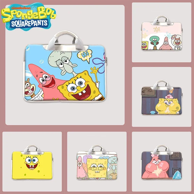SpongeBob-Laptop-Bag-Cute-Protective-Case-Shoulder-Carrying-Case-for-11 ...