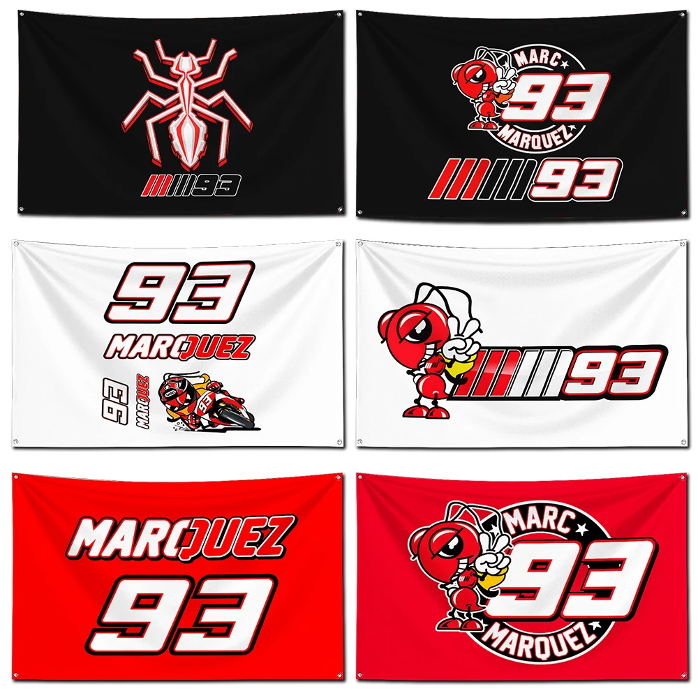 3x5-Ft-Moto-Marquez-Marc-93-Flag-Polyester-Digital-Printing-Banner-for ...