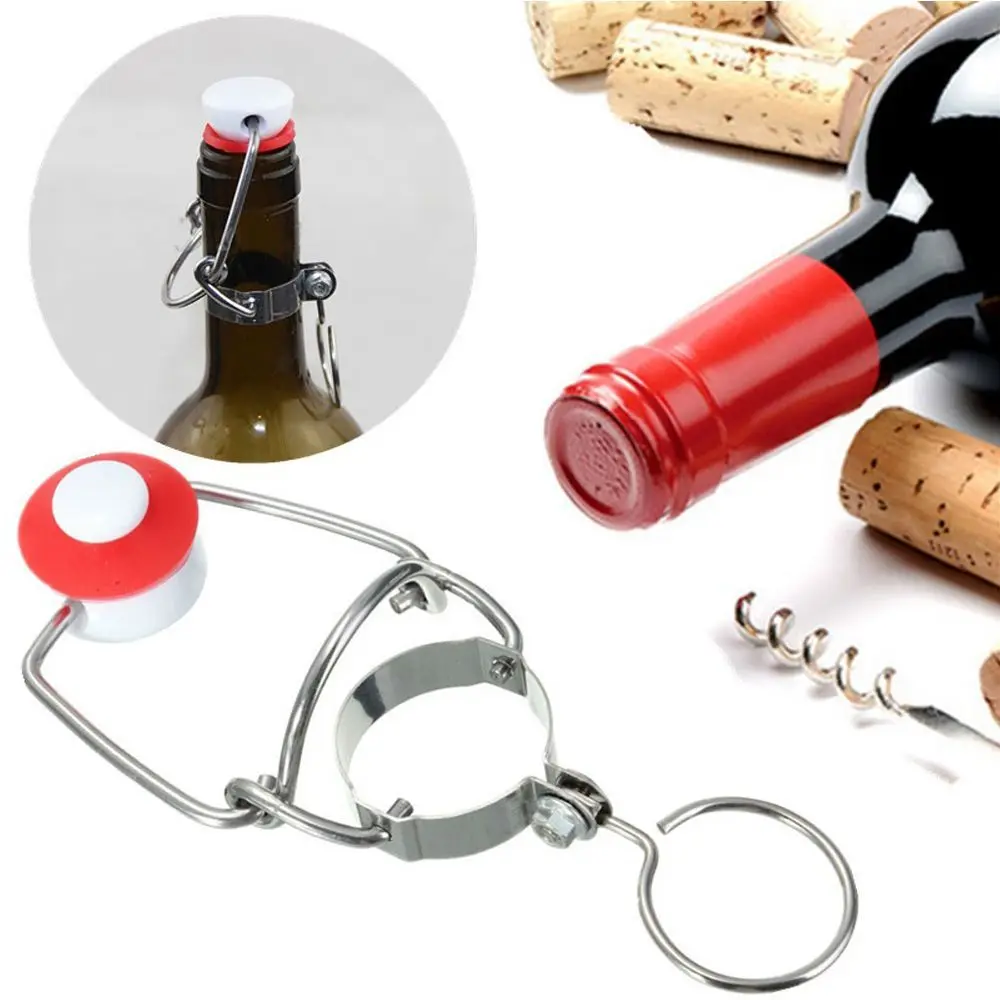 Bottle-Cap-Flip-Top-Stopper-Root-Red-Wine-Homebrew-Beer-Bottles ...