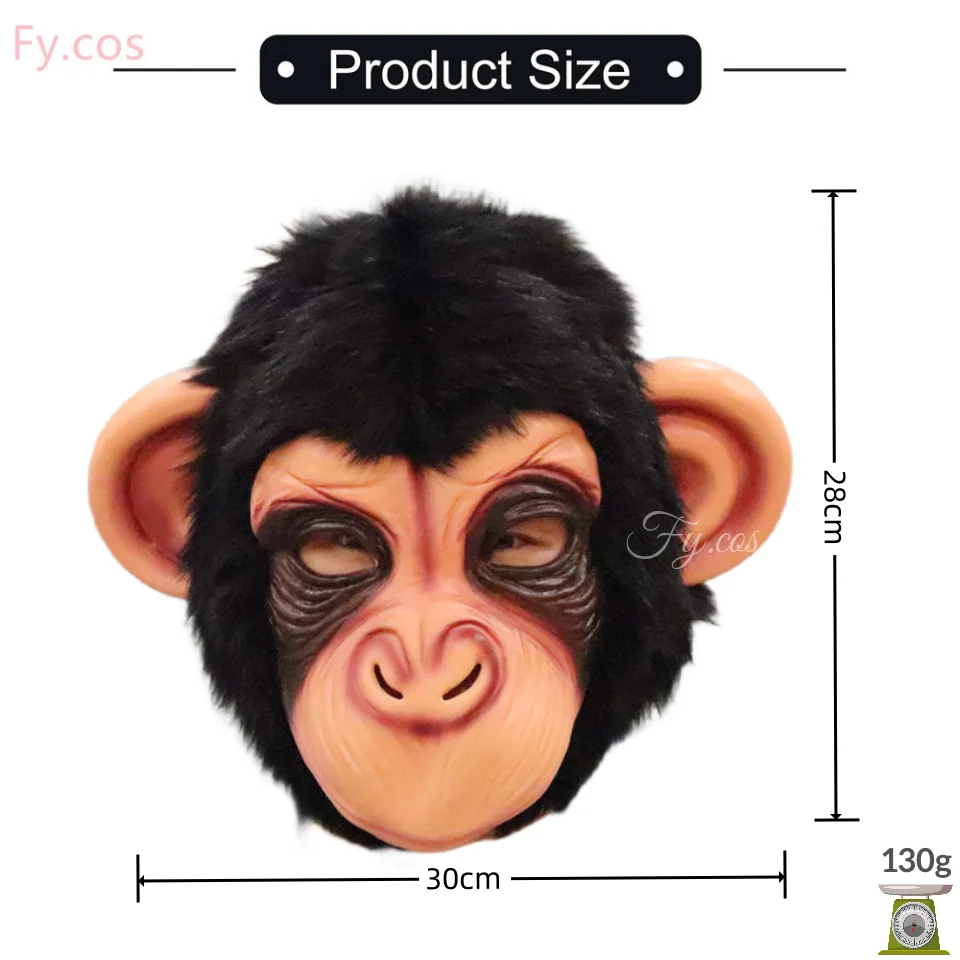 Monkey Mask For Kids