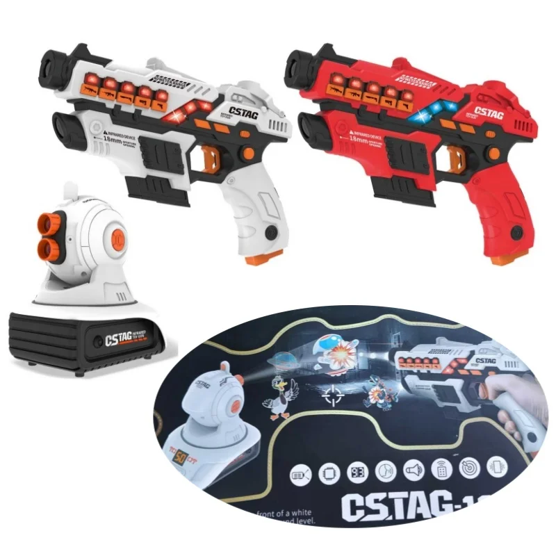 CSTAG Projector Duck UFO Hunting Shooting Game Kids Gifts Toy For Boys ...