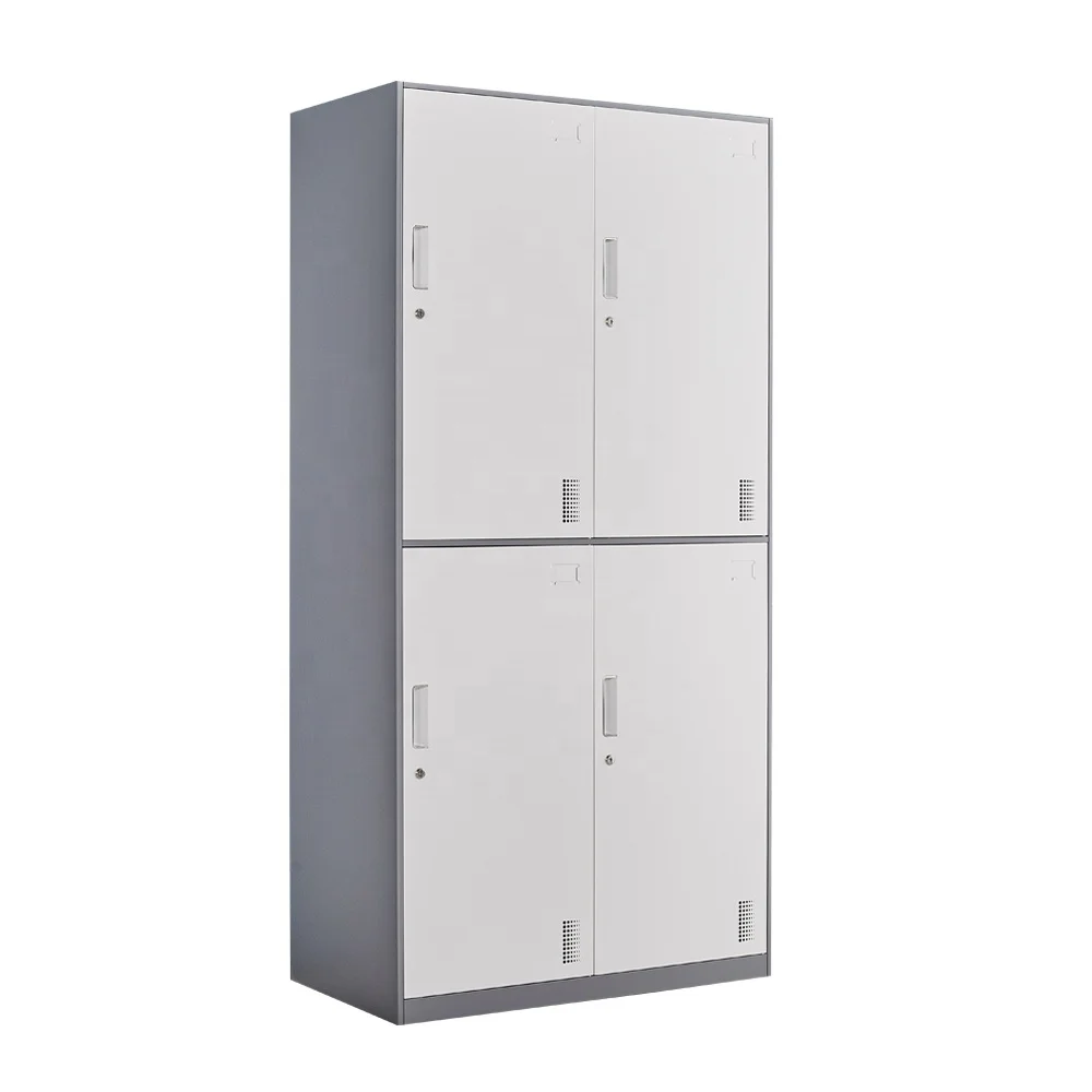 Modern Metal Wardrobe Locker, Steel File Cabinet, H1850 * W900 * D450MM ...