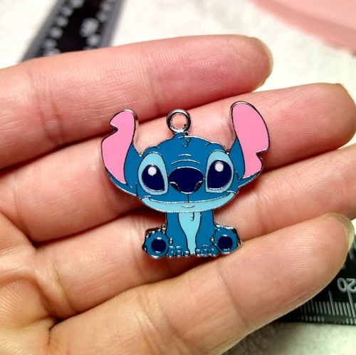 Lote-de-dijes-de-stitch-de-dibujos-animados-fabricaci-n-de-joyas-DIY ...