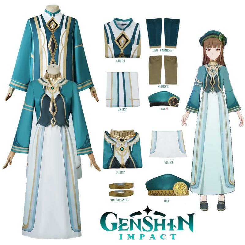 Game-Genshin-Impact-The-Akademiya-Six-Darshans-Cosplay-Sumeru-Costumes ...