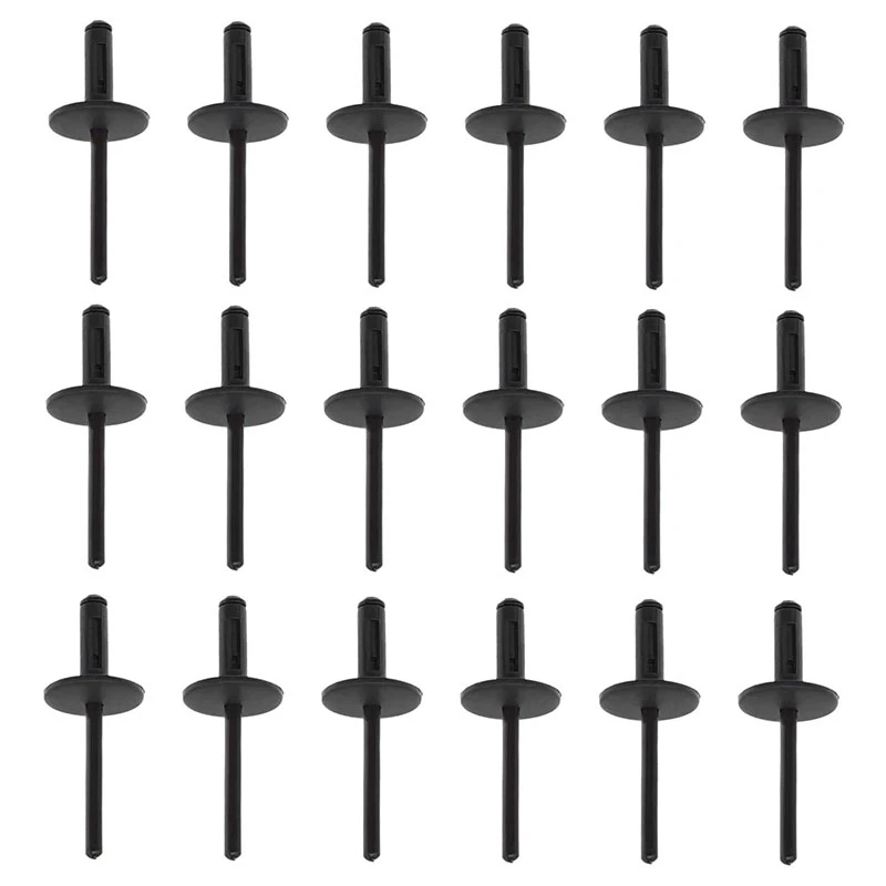 100Pcs-Car-Bumper-6mm-Hole-Plastic-Rivets-Fasteners-51717002953-for ...