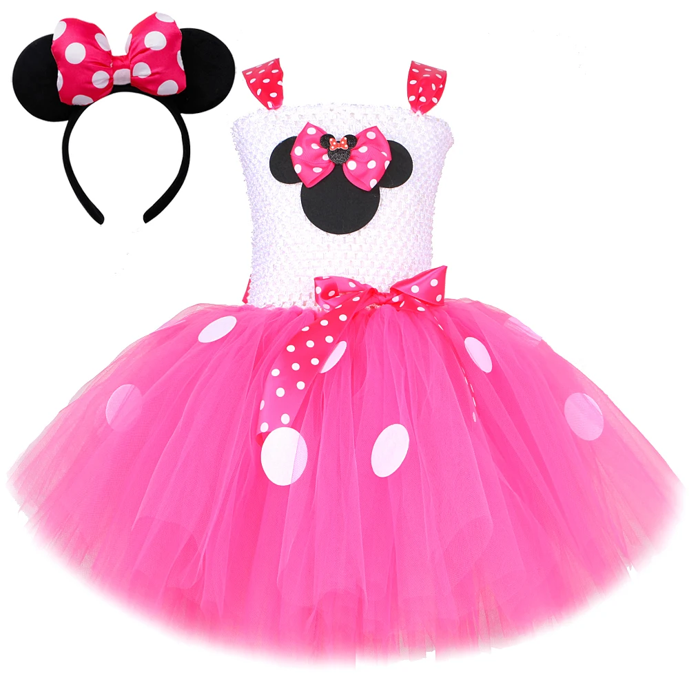 Disfraces-de-Mini-rat-n-Rosa-y-Rojo-para-ni-as-trajes-de-dibujos ...