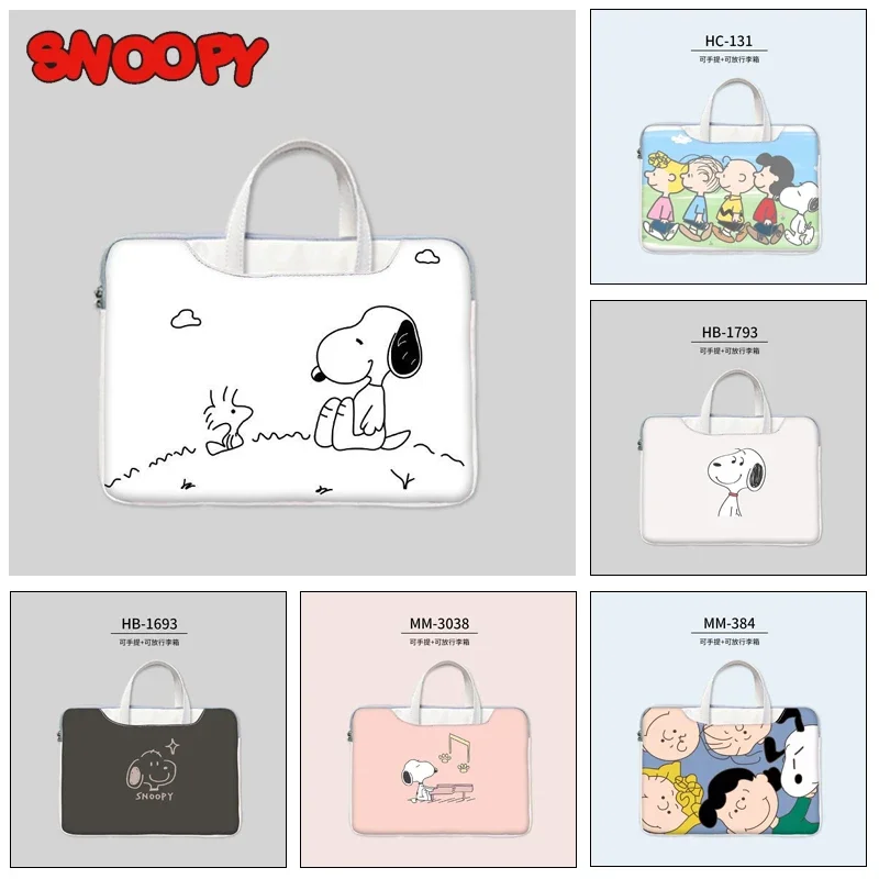 Snoopy-Laptop-Bag-For-Notebook-Case-For-Apple-Xiaomi-Dell-Asus-Lenovo ...