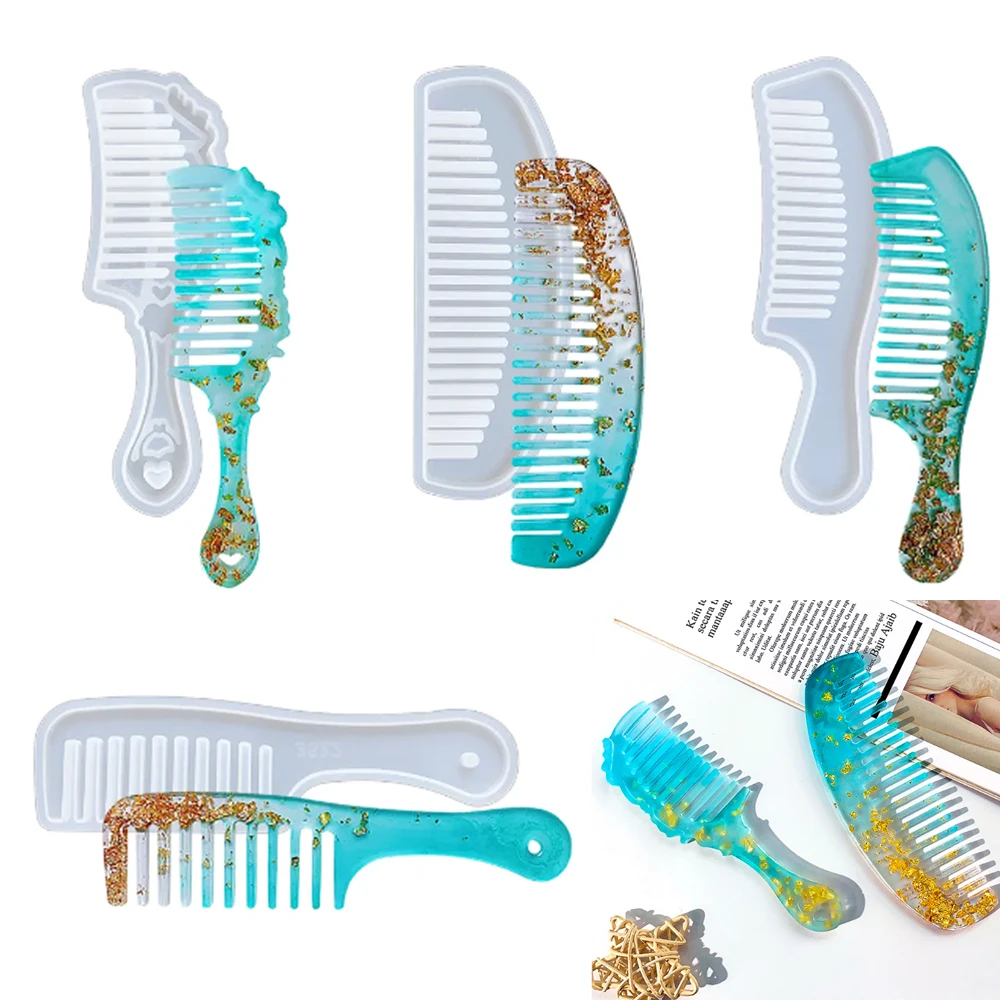Comb-Mold-DIY-Resin-Epoxy-Jewelry-Making-Crafting-Polymer-Silicone-Mold ...