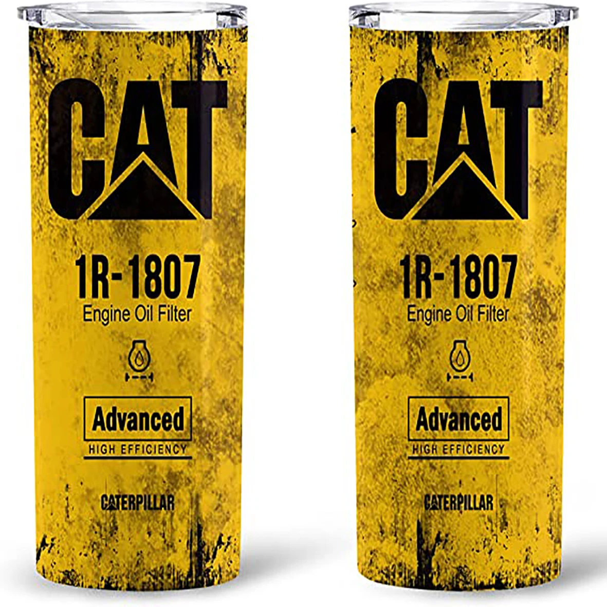 Engine-oil-filter-advanced-efficient-Caterpillar-traveling-Cup-20-Oz-or ...