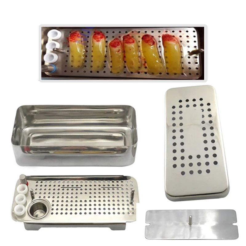 Stainless-Steel-Dental-PRF-CGF-Box-Implant-Plate-Rich-Fibrin-Box ...