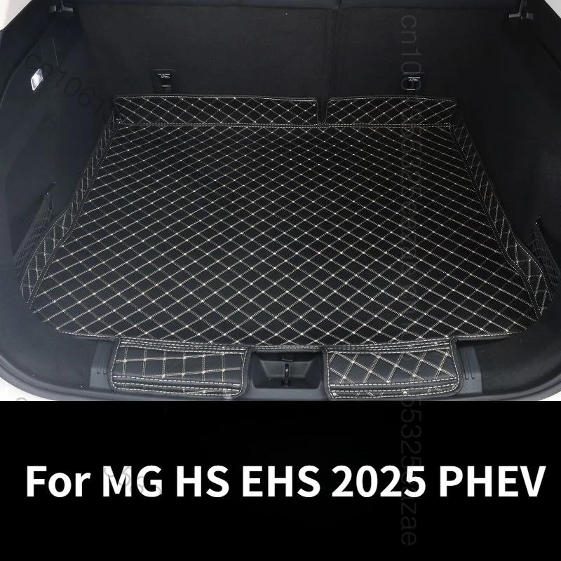 For MG HS EHS 2025 PHEV Car Boot Mat Rear Trunk Liner Cargo Leather ...
