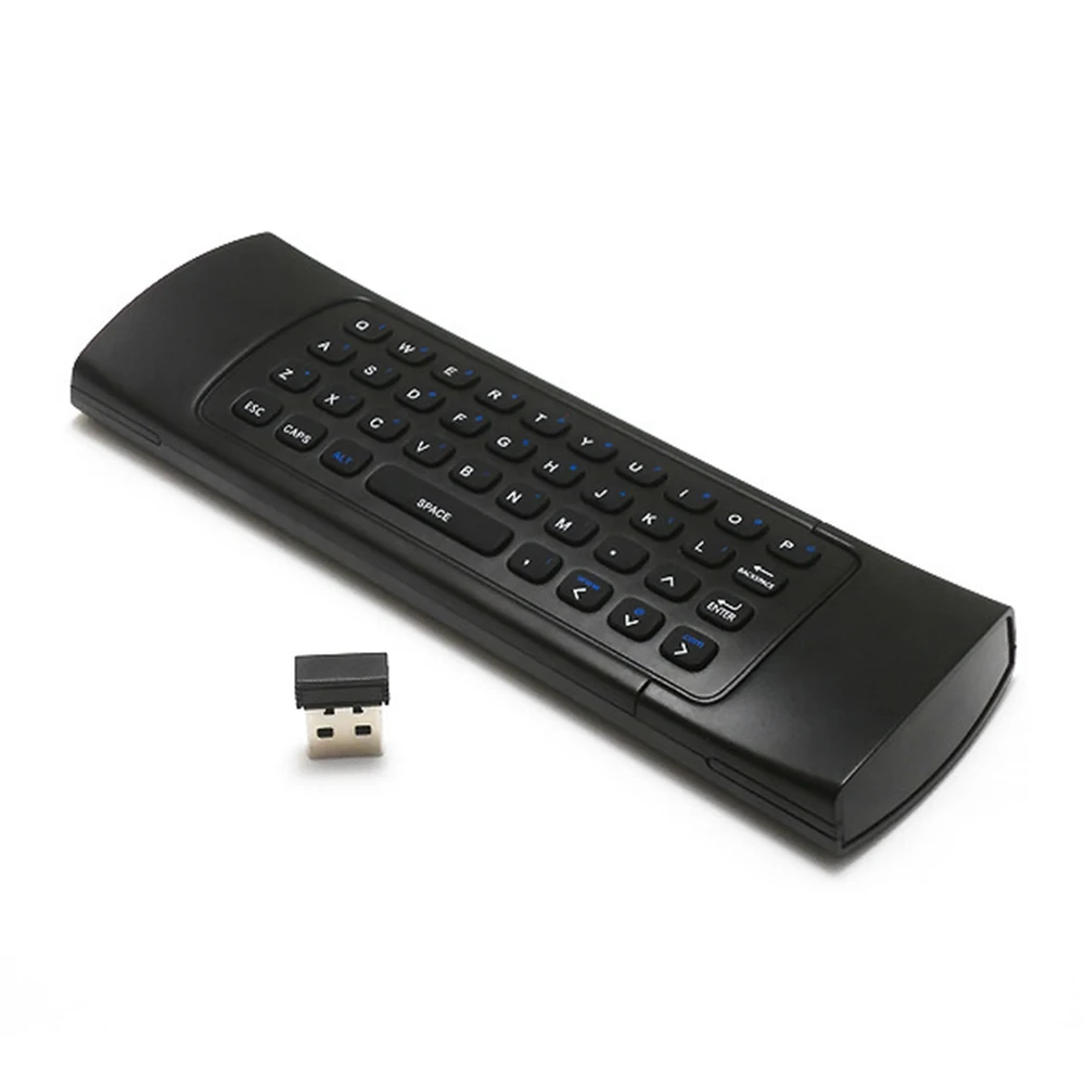 Voice Backlight MIC MX3 Intelligent Air Mouse Mini Keyboard 2.4G ...