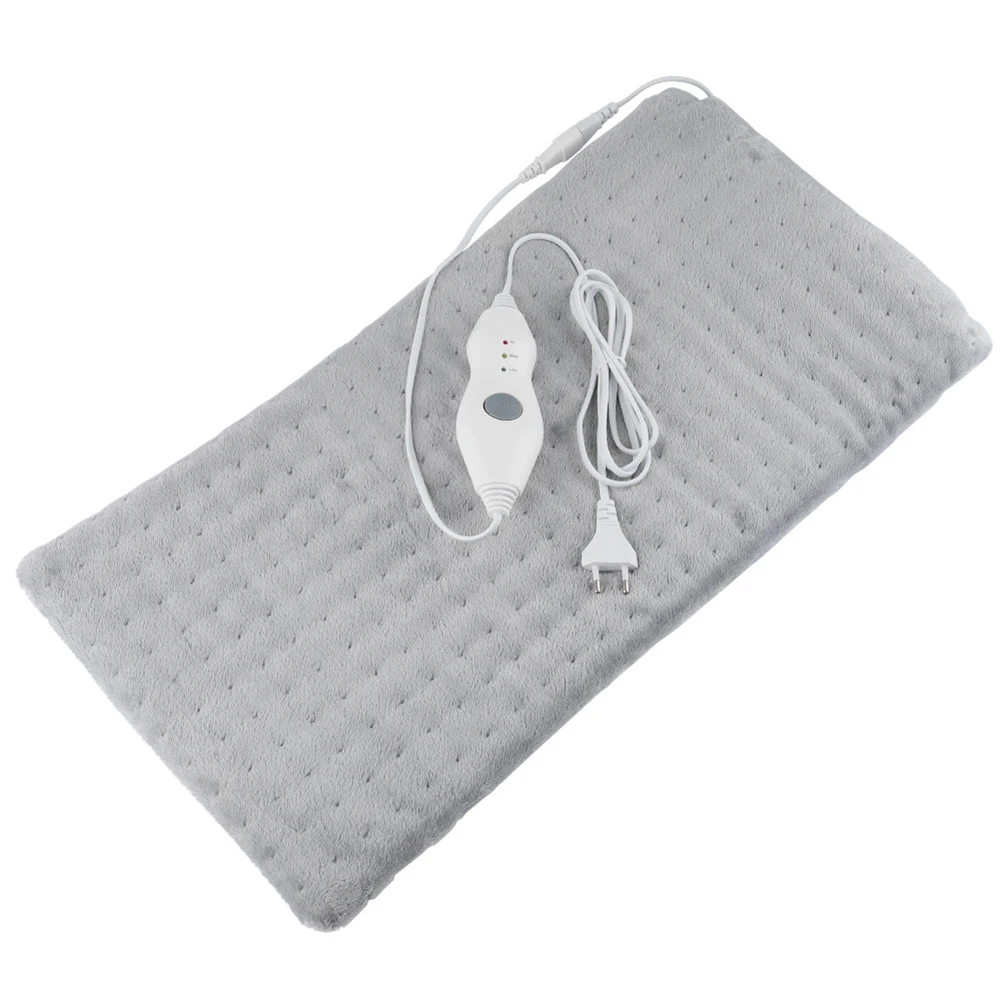 3-Speed-Heating-Pad-60X30cm-Coral-Fleece-Warm-Drape-Blanket-Winter ...