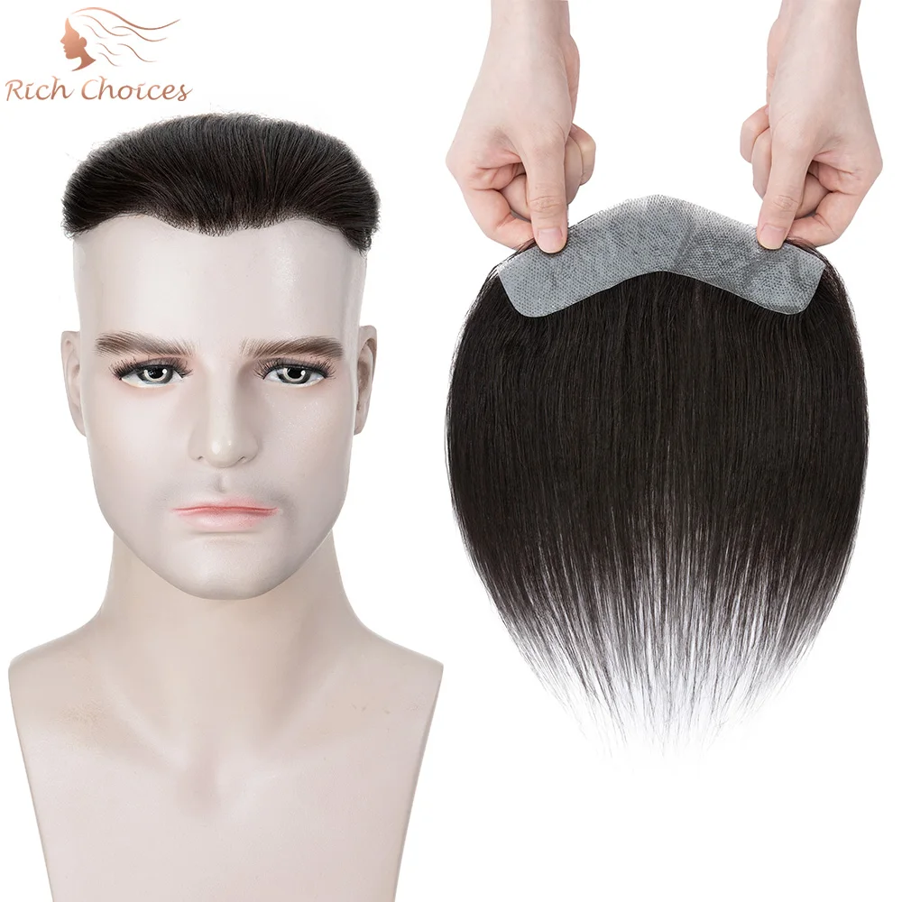 Extens-es-de-cabelo-naturais-do-sexo-masculino-da-densidade-do-sistema ...