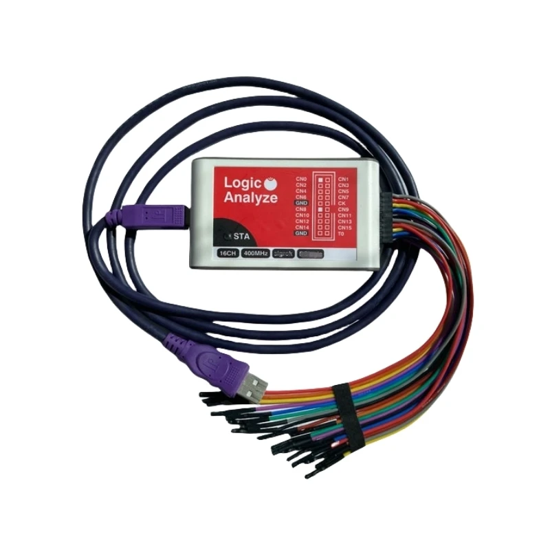 New 16 Channel Logic Analyzer 400MHz Max Sample Rate Support Plus View ...