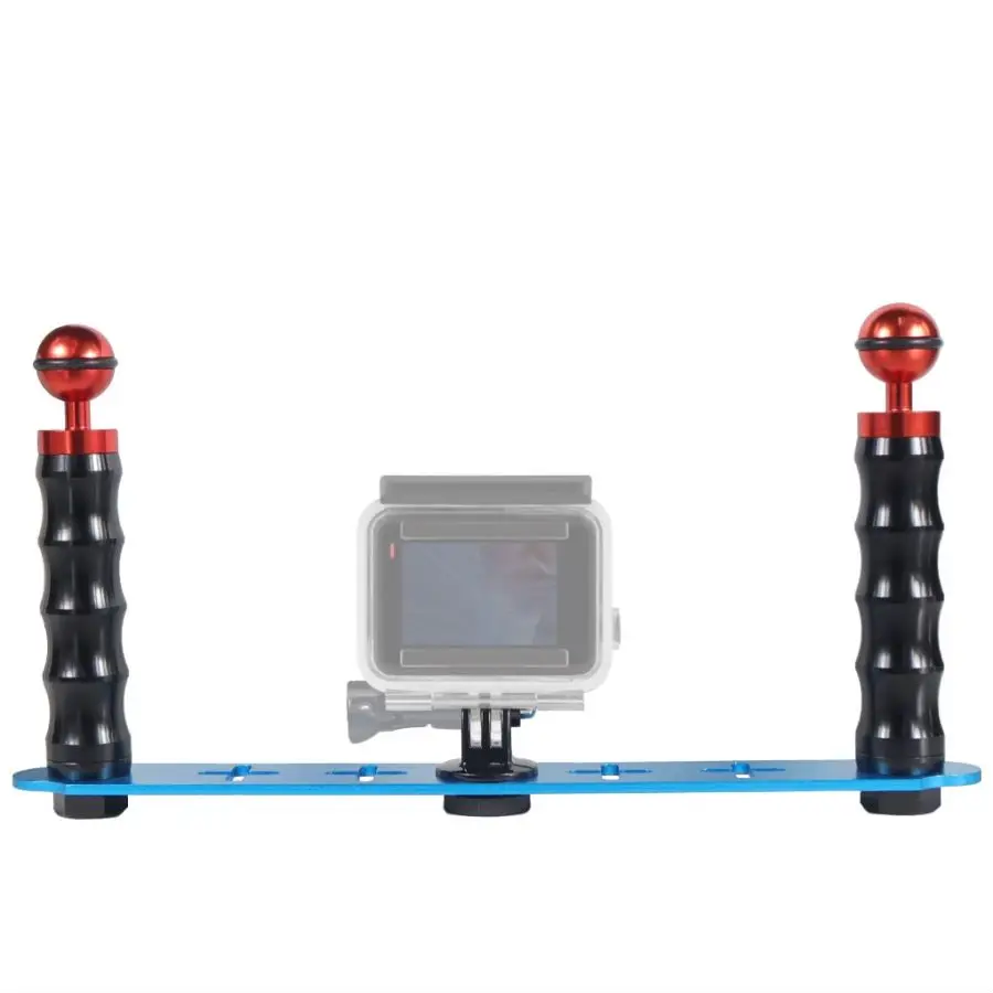 Dual-Handheld-Diving-Bracket-Flashlight-Tray-Stabilizer-Mount-for-Sony ...
