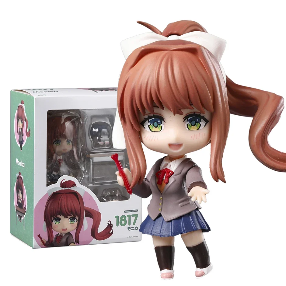 Doki Doki Literature Club! Monika 1817 Action Figure Figurine Cute Toys ...