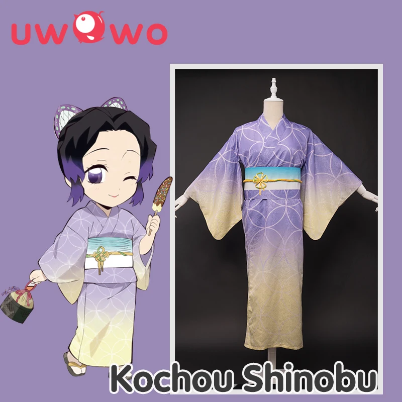 UWOWO Disfraz de Demon Slayer para mujer, disfraz de Anime de Kimetsu ...