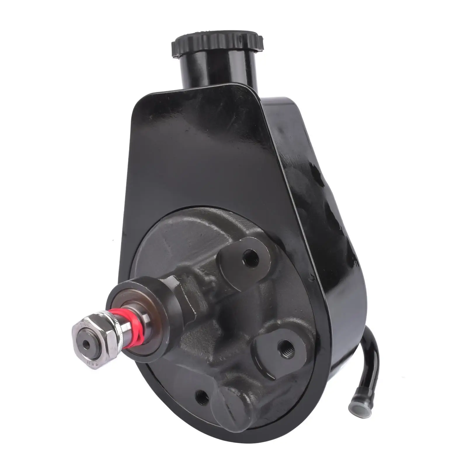 AP03-Black-For-Saginaw-Power-Steering-Pump-Keyway-Style-For-Chevy-Ford ...