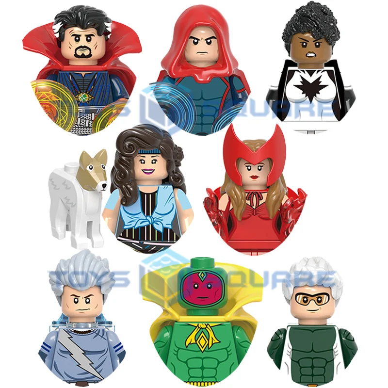 Wanda Scarlet Witch | Wanda Vision Bricks | Moc Bricks Set Toys ...