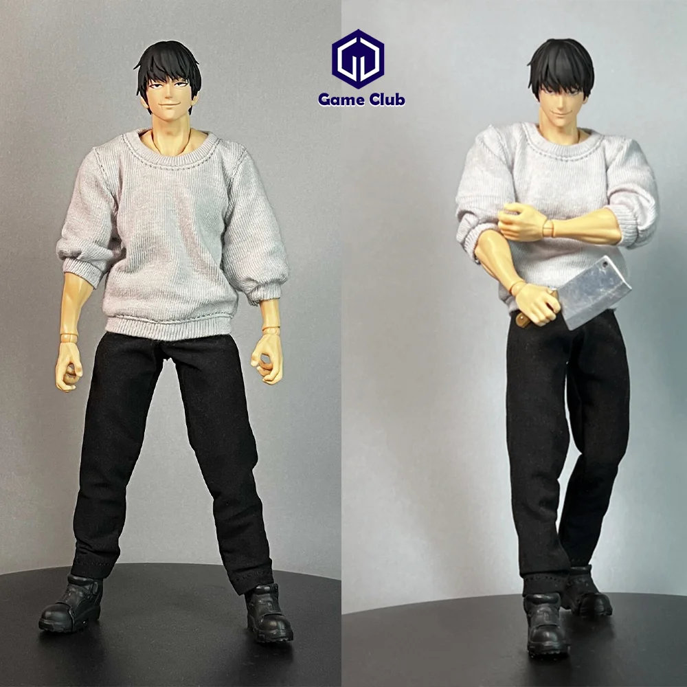 1-12-Male-Soldier-Fushiguro-Toji-Elastic-Loose-Round-Neck-Shirt-Black ...