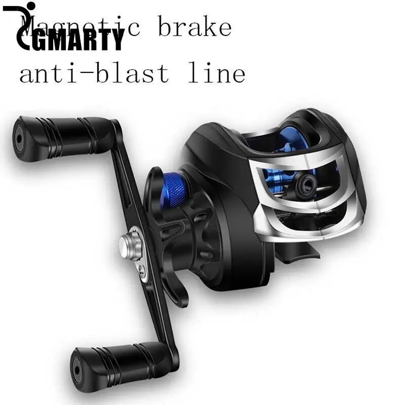Metal Fishing Resistance Spinning Reel Left Right Hand Baitcasting Reel ...