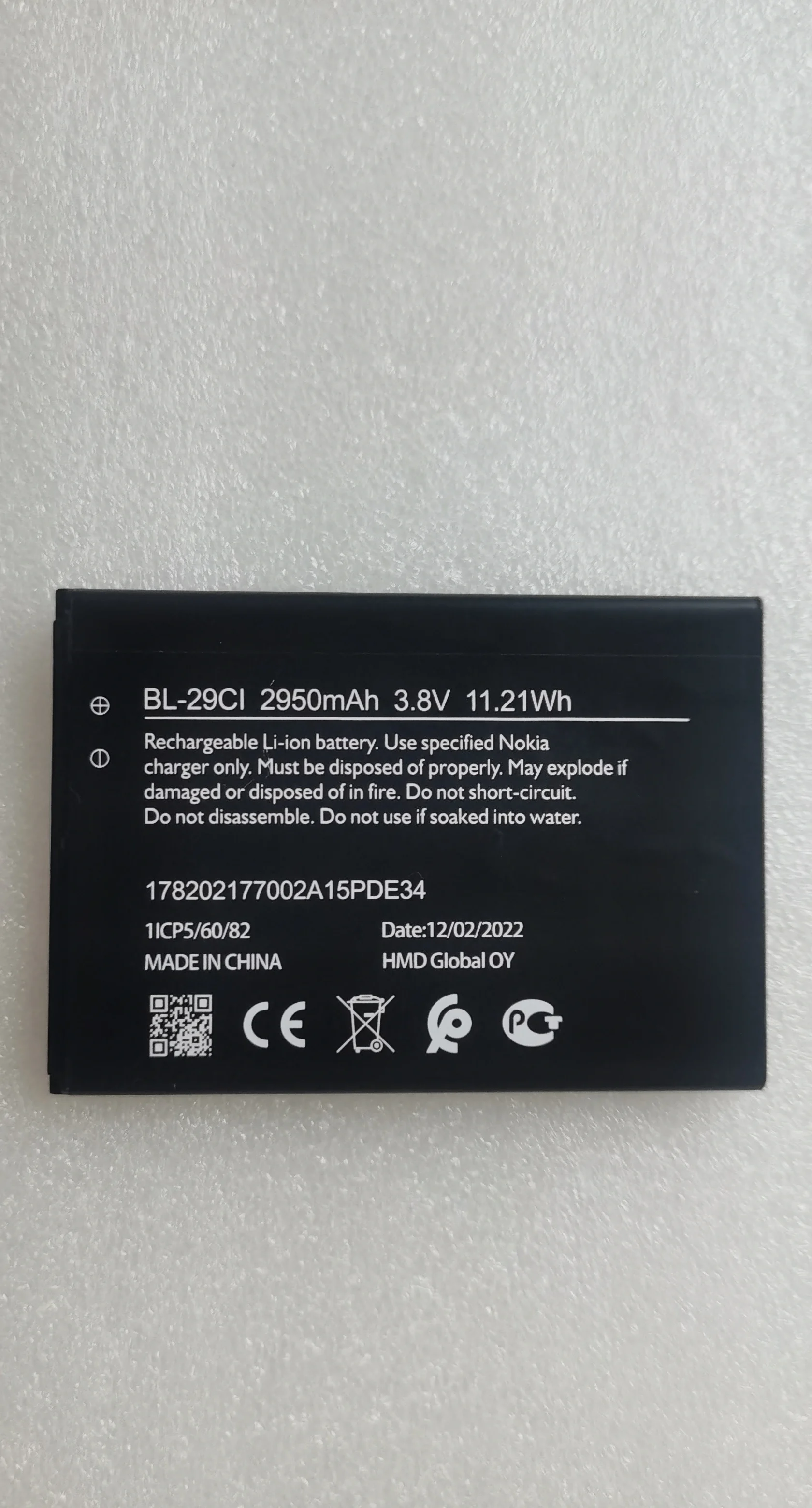 1PCS-2PCS-BL-29CI-BL-29CI-BL29CI-2950mAh-New-Battery-For-Nokia-C10-BL ...