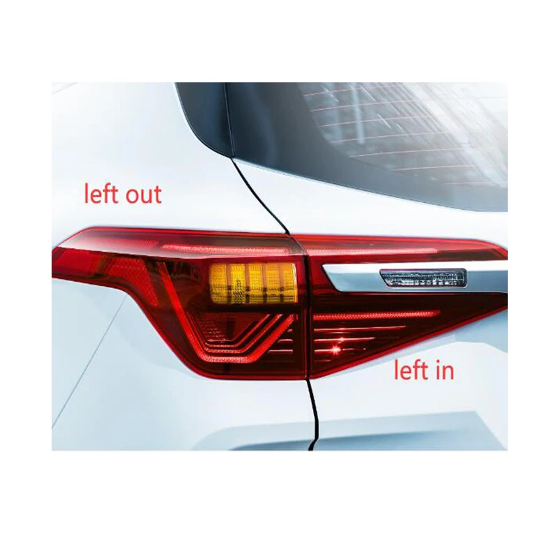 For Kia Seltos Kx3 Rear Brake Light Led Tail Lamp Assembly 2020-2021 ...