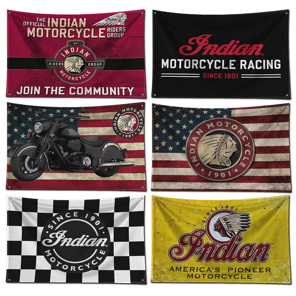 3x5-Ft-Indian-Motorcycle-Racing-Flag-Polyester-Digital-Printing-Banner ...