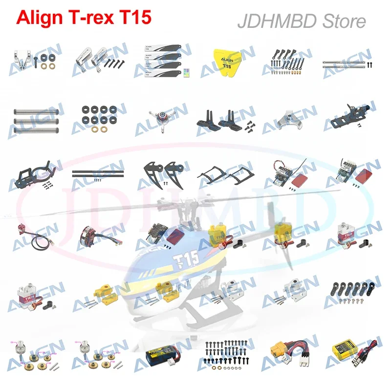 Запасные части для вертолёта T-Rex T15 JDHMBD | AliExpress