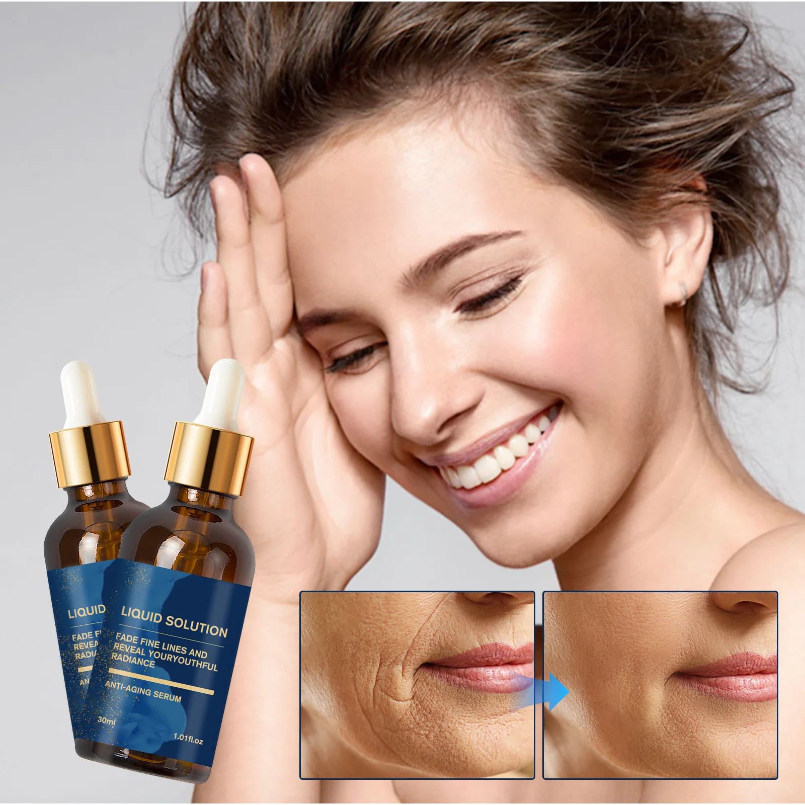 Magical Skin Rejuvenation Serum Anti-Wrinkle Essence Firming Lift Fine ...