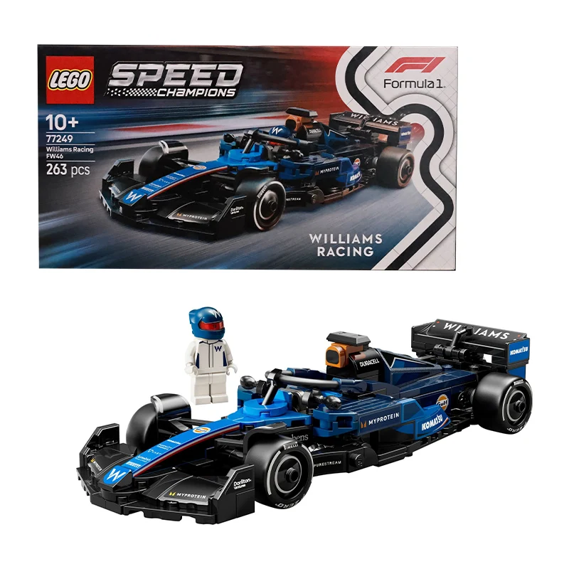 Lego 77249 Williams Team Fw46 F1 Racing 2025 New Building Toy Building ...