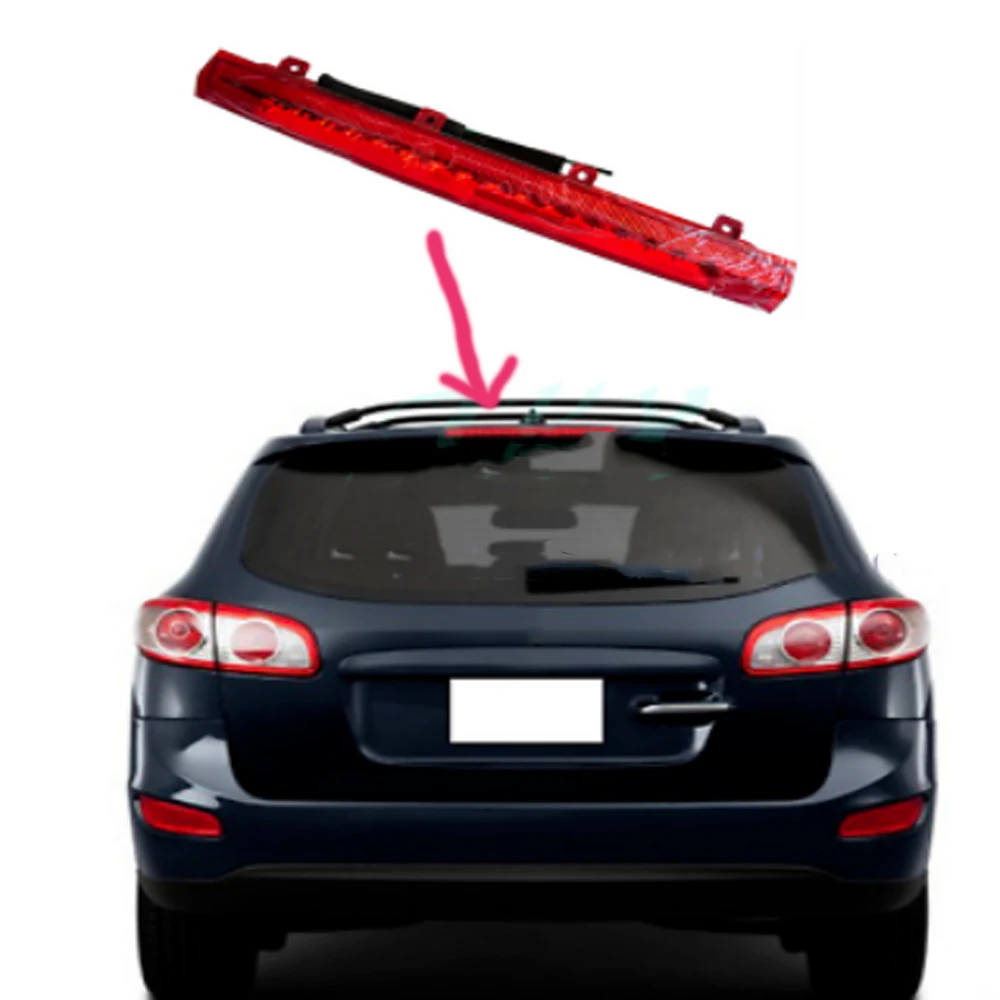 For Hyundai Santa Fe 2007-2012 Hmsl Tail Lights High Mount 3rd Brake ...