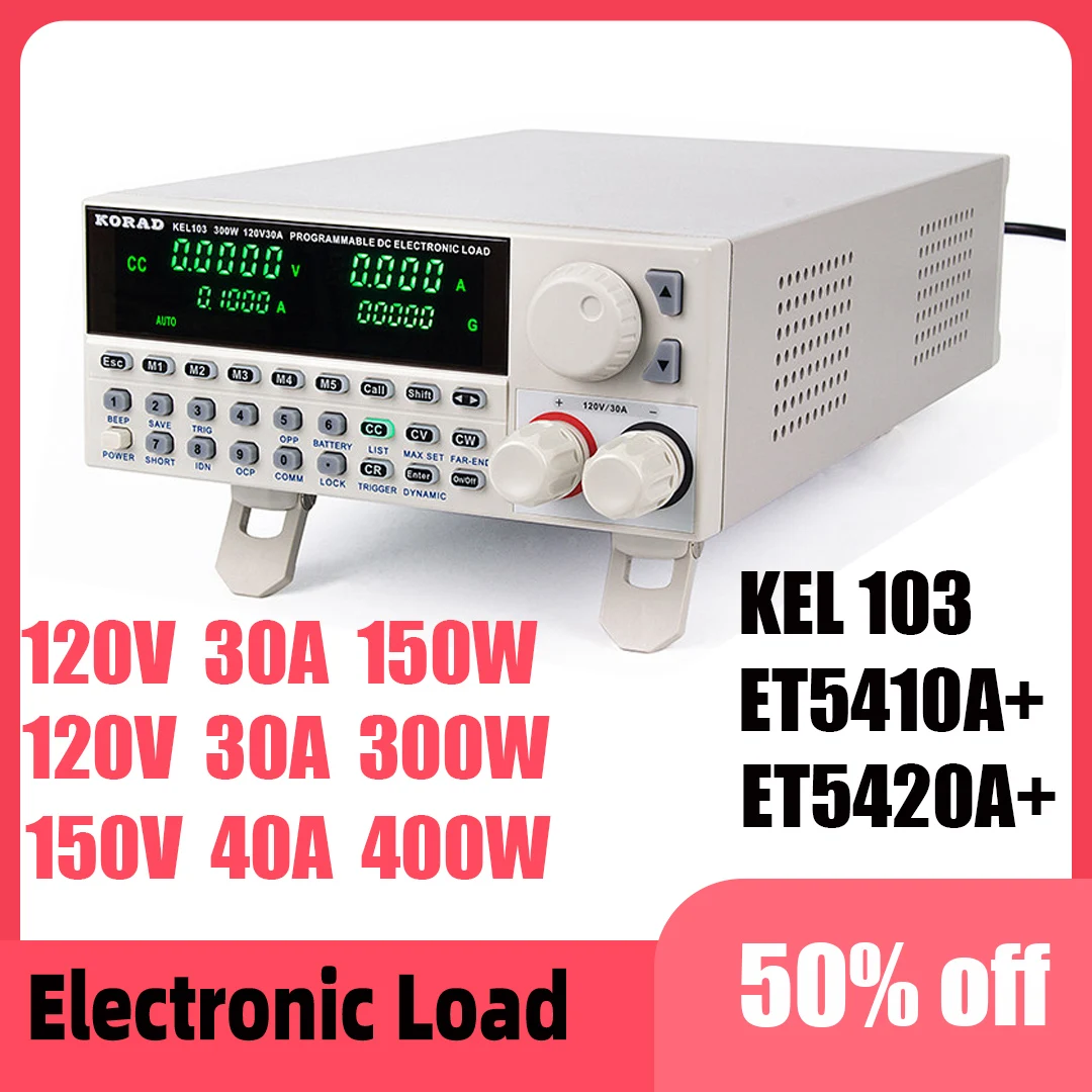 Electronic-Load-Battery-Tester-300W-120V-30A-KEL103-Professional ...