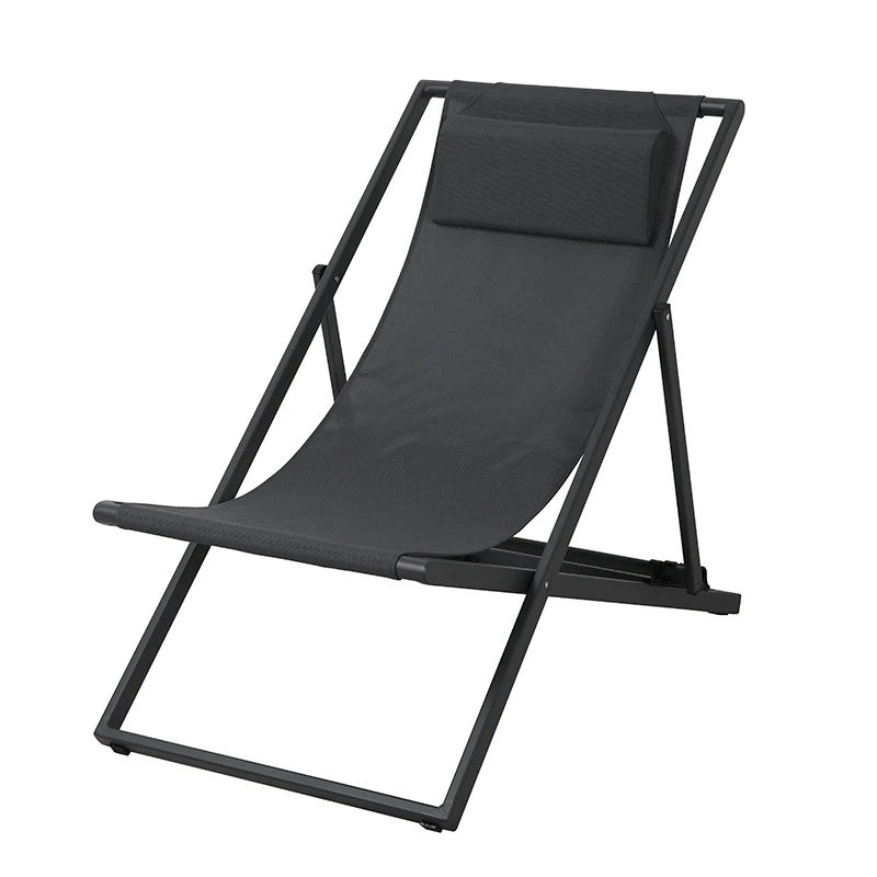 Outdoor-Portable-Lounger-Deck-Chair-Adjustable-Folding-Aluminum-Beach ...
