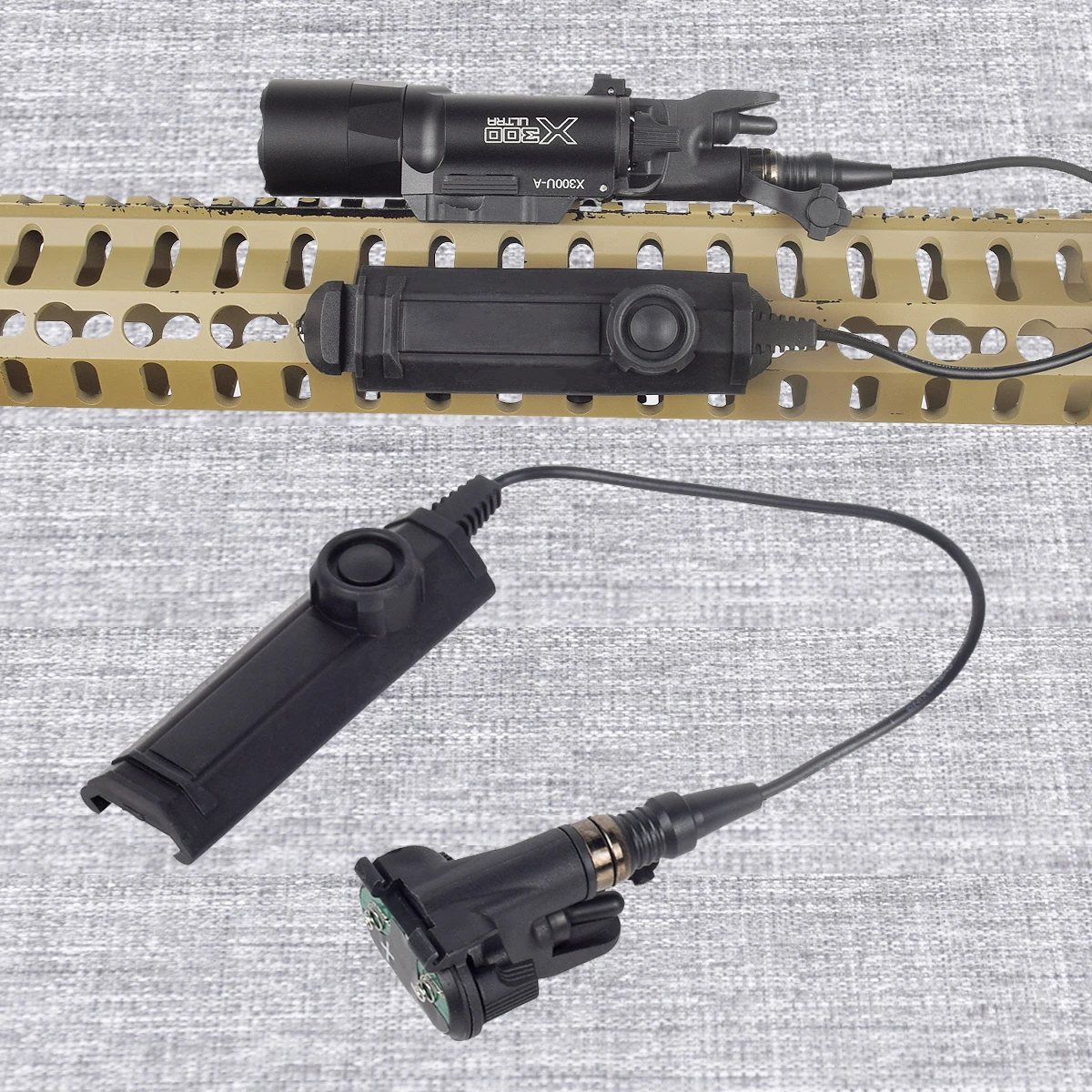 Tactical-SureFire-X300-X400-Remote-Dual-Function-Switch-Weapon ...