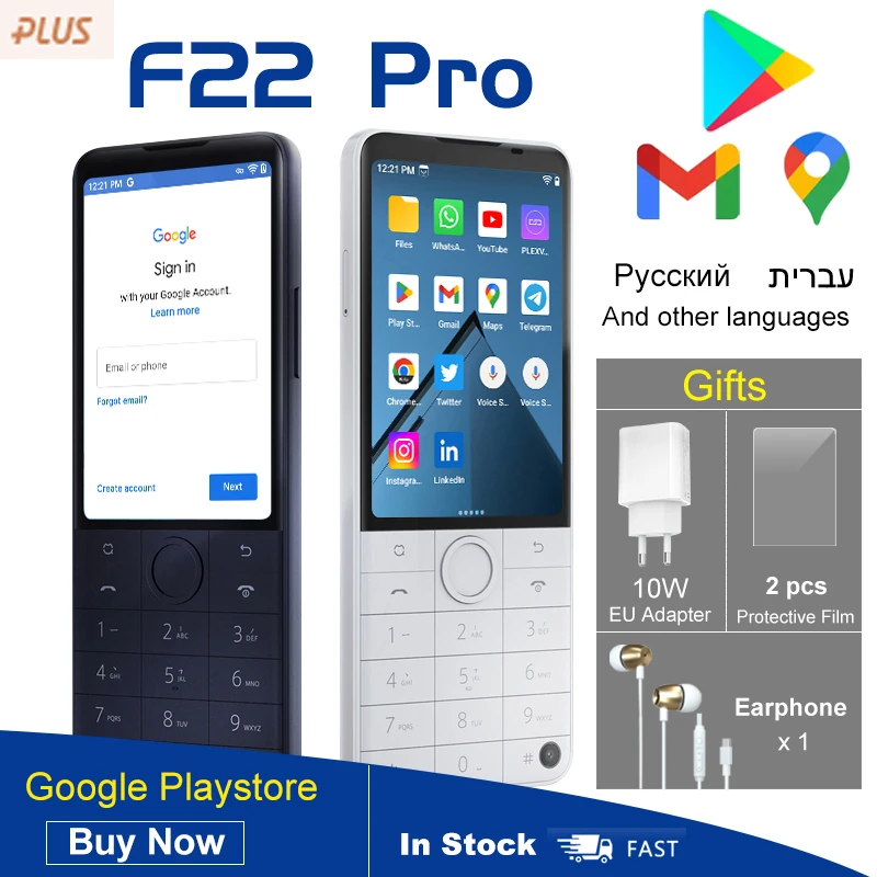 Qin F22 Pro MTK Helio G85 Duoqin Wifi 3.54 Inch 4GB 64GB Octa Core ...