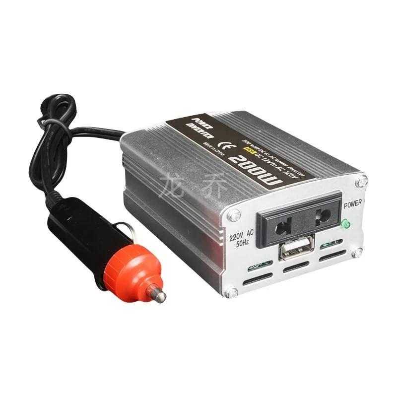 Car Power Inverter Converter 200W Inversor 12V 220V Voltage Converter ...