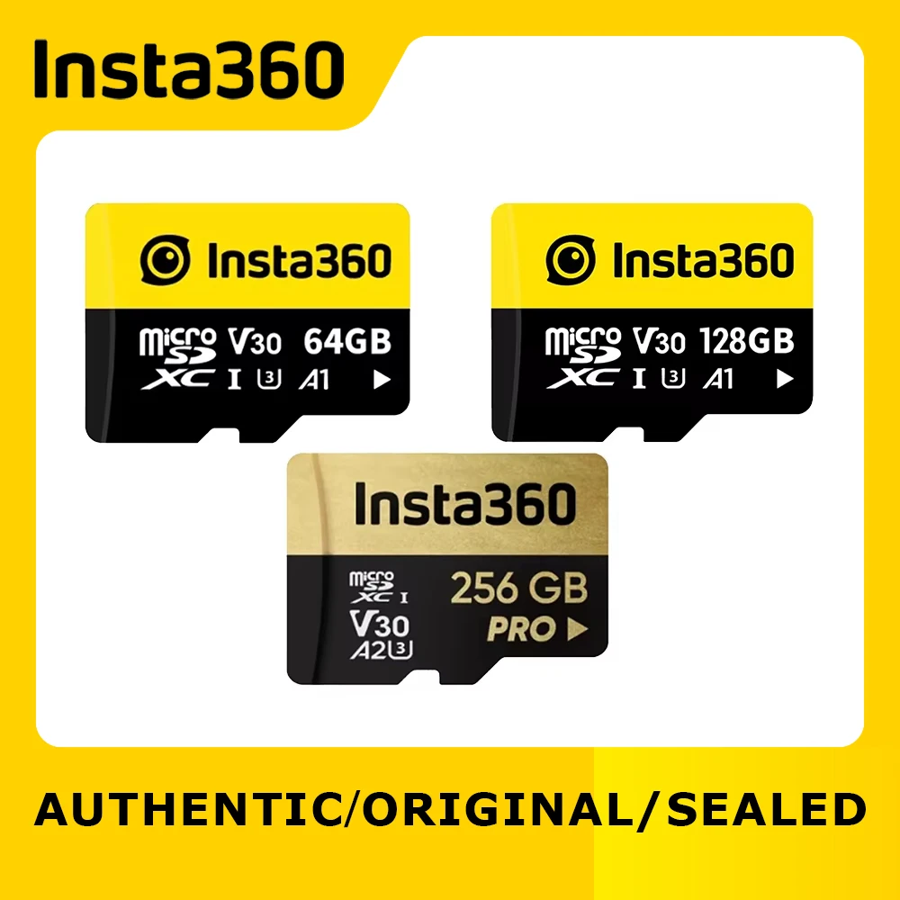 Insta360-tarjeta-de-memoria-Original-64GB-128GB-y-256GB-Compatible-con ...