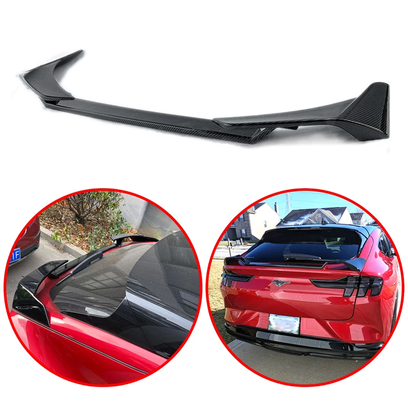 High Quality ABS Rear Wing For Ford Mustang Mach-E 2021 2022 Up Sport ...