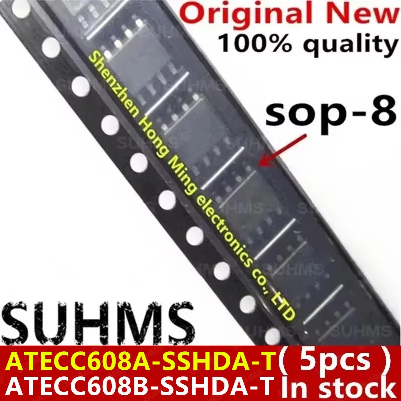 (5piece) 100% New ATECC608A-SSHDA-T ATECC608B-SSHDA-T ATECC608A-SSHDA ...