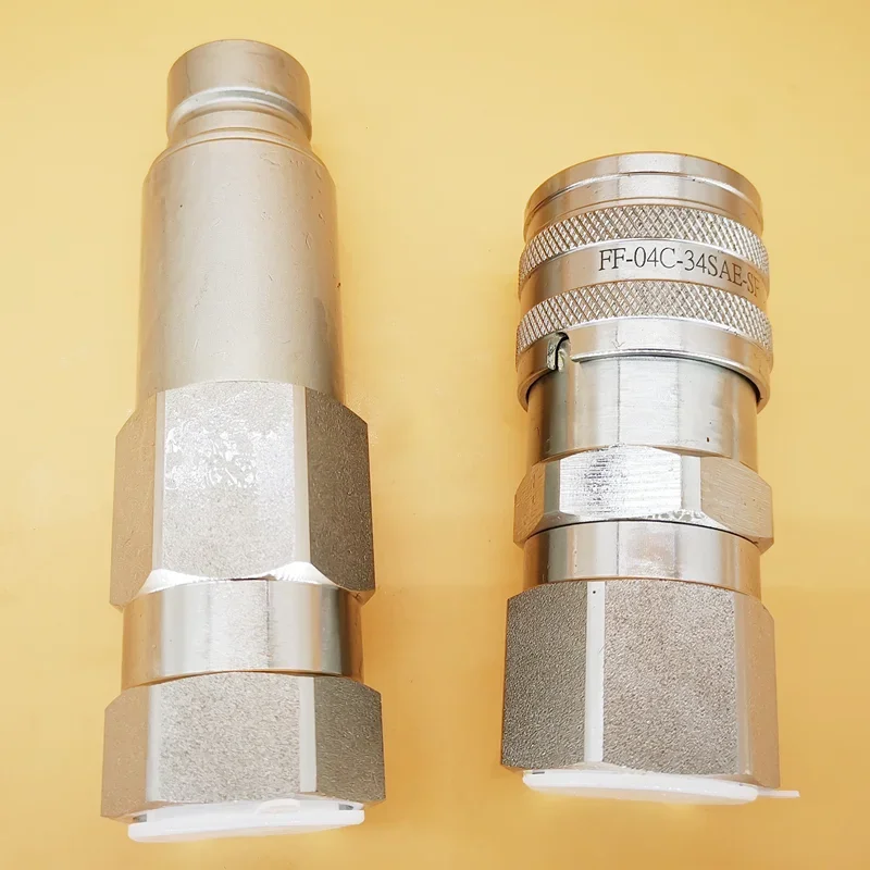 Hydraulic-Quick-Coupler-Male-Female-Flat-Face-Coupler-Kit-for-Bobcat ...