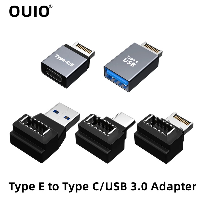 OUIO-USB-3-1-Front-Panel-Header-Type-E-to-USB-Type-C-Adapter-Plug ...