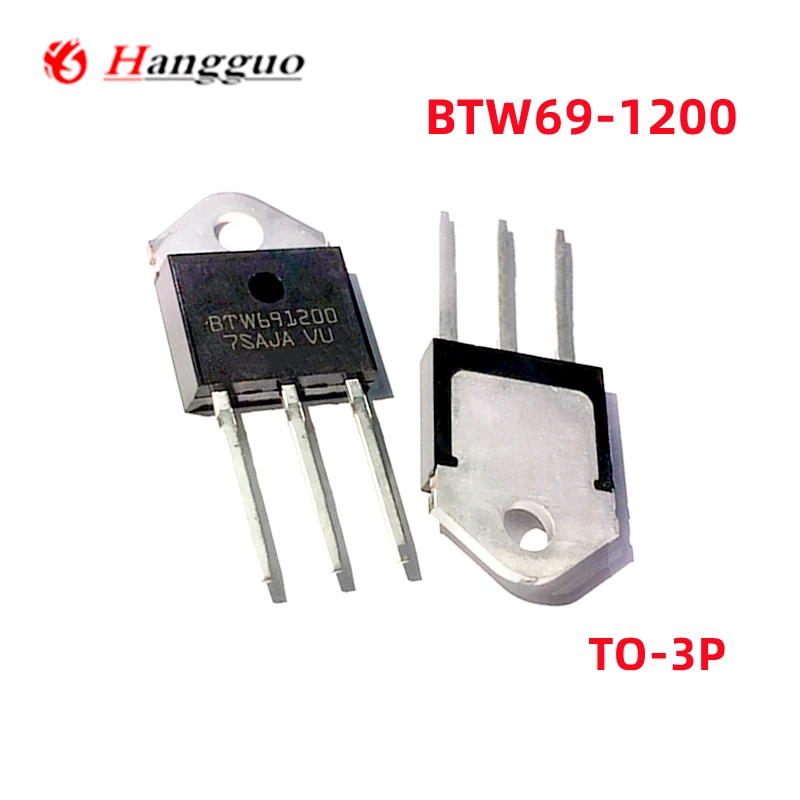 10pcs/Lot Original BTW69-1200 50A 1200V TO-3P One-way SCR high power IC ...