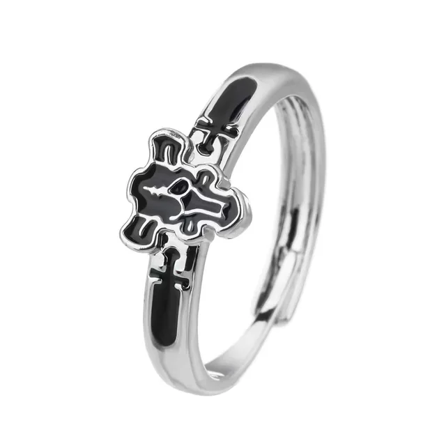 Black Bulls Ring Black Clover - Adjustable Ring