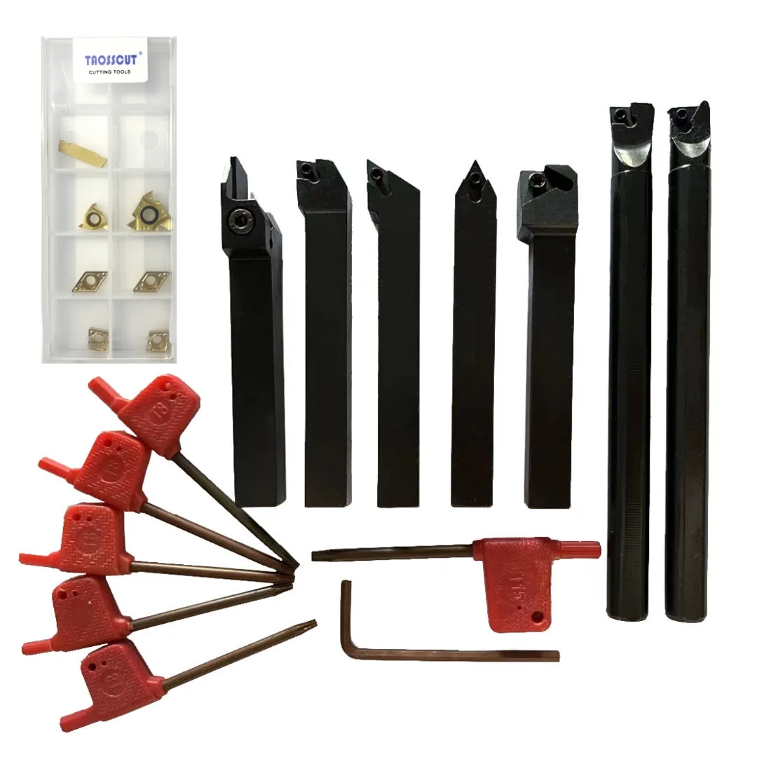 7Sets-of-12mm-CNC-Lathe-Turning-Tool-Holder-Boring-Bar-with-Applicable ...