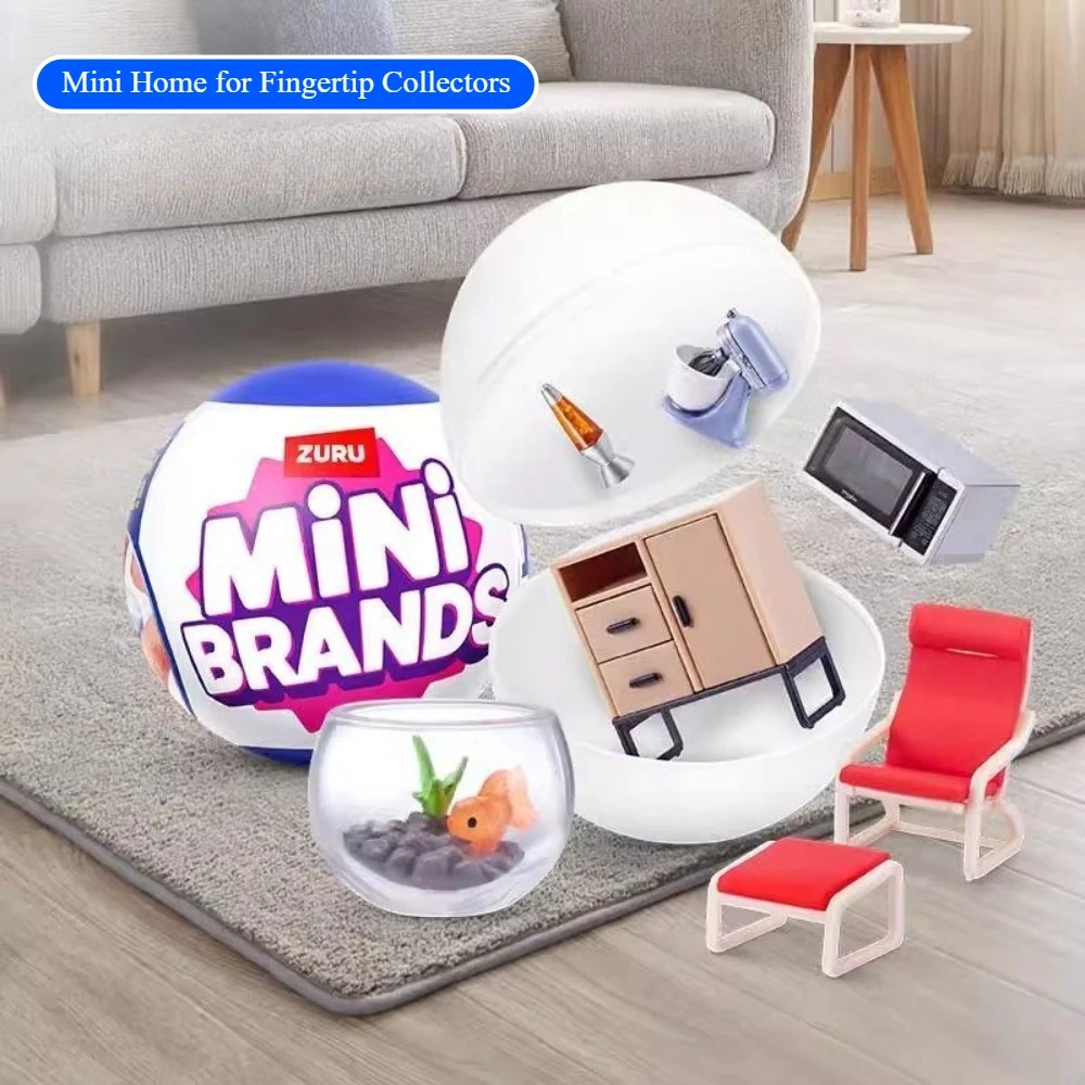 Zuru Mini Brands Home Capsule Blind Packaging Home Themed Collectibles ...