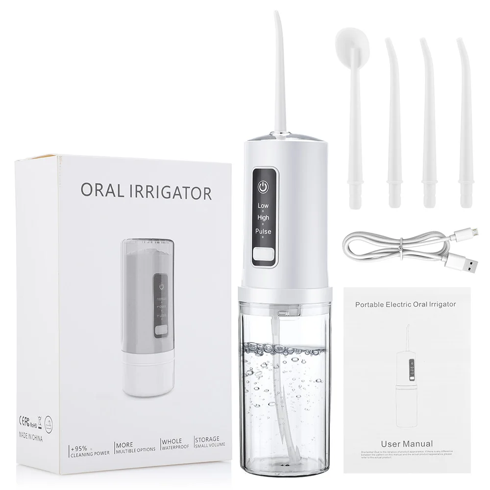 Oral-Irrigator-Electric-Tooth-Cleaner-Portable-Dental-Water-Flusher ...